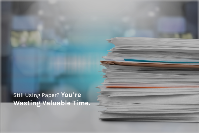 Still Using Paper? You're Wasting Valuable Time. | PeopleAdmin